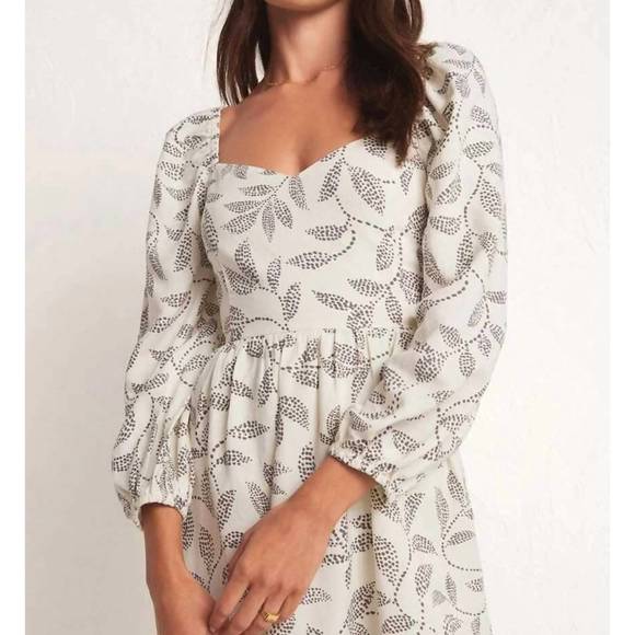 Z Supply | Dresses | New Z Supply Honor Vine Mini Dress In Sandstone ...